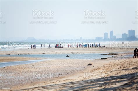 Strand Von Chaam Und Hua Hin Stockfoto Und Mehr Bilder Von Amphoe Cha