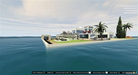 Island House V12 Grand Theft Auto V Map Mod Modshost