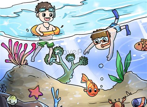 여름 운동 일러스트 무료 다운로드 Lovepik