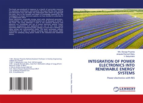 Pdf Integration Of Power Electronics Into Renewable Energy Systems Power Electronics With Res