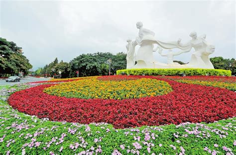 春城街头装点一新迎盛会 云南网