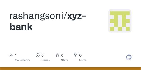 Github Rashangsoni Xyz Bank