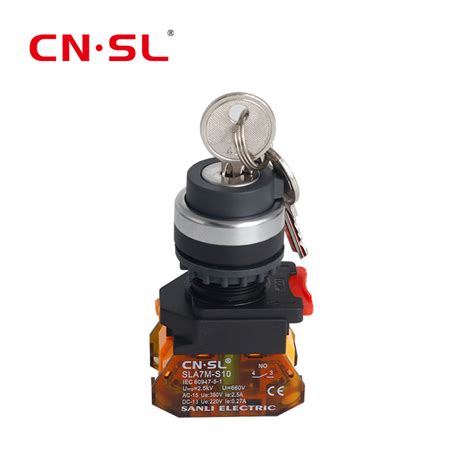 High Quality Key Lock Selector Button Switch From China Manufacturer