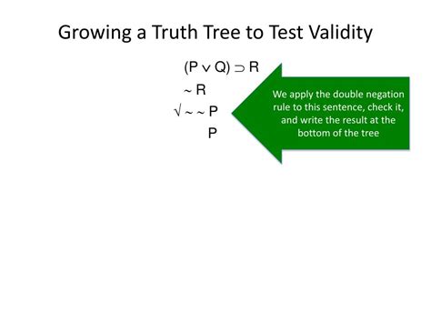 Ppt Truth Trees Powerpoint Presentation Free Download Id390631