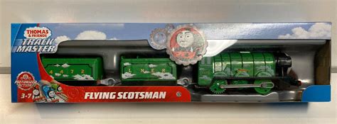 Thomas And Friends Trackmaster Motorized Flying Scotsman 3 Piece Set