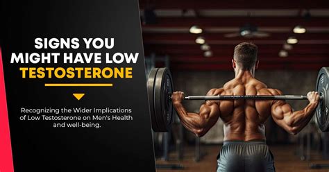 Signs You Might Have Low Testosterone
