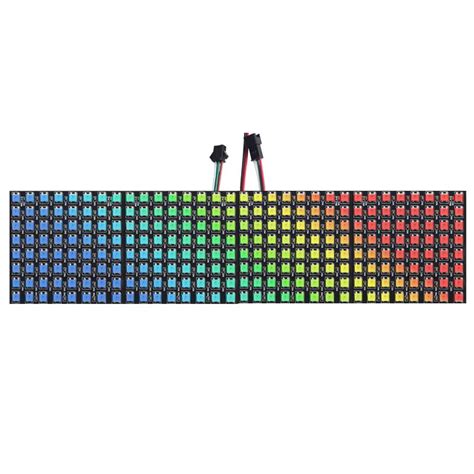 8x32 pixel panel ws2812 led matrix 22 90