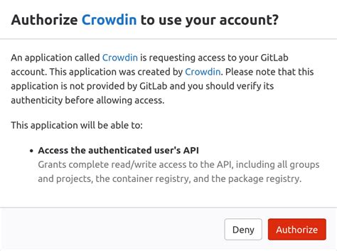 Gitlab Integration Crowdin Docs Gitlab Integration Crowdin Docs