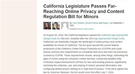 Demian Ahn On Linkedin California Legislature Passes Far Reaching