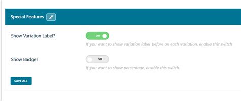Show Product Variation Label Woo Product Table