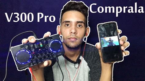 V300 Pro Sound Card Review Español Youtube