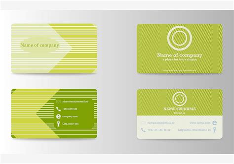 현대 벡터와 우아한 템플릿 럭셔리 명함 Eps Ai Uidownload