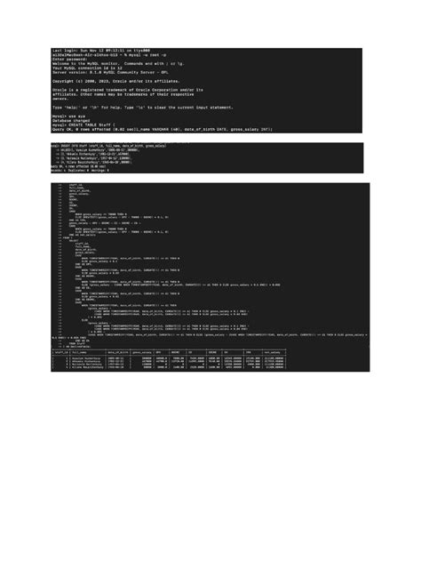 Salary Database Pdf Salary Database Pdf