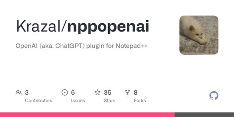 GitHub Krazal Nppopenai OpenAI Aka ChatGPT Plugin For Notepad