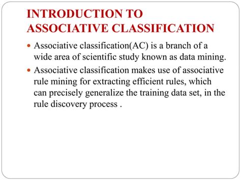 Support Vector Machine And Associative Classification Pptx Computing Technology And Computing