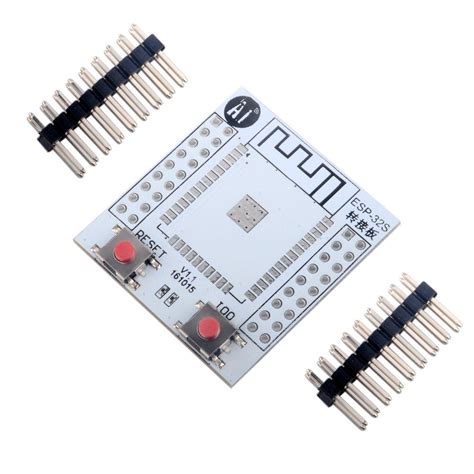 Esp32 Mcu Adapter Plaat Met Knoppen En Header Pins Domoticx