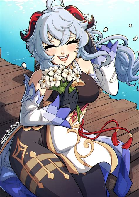 Ganyu Genshin Impact Drawn By Kinkymation Danbooru