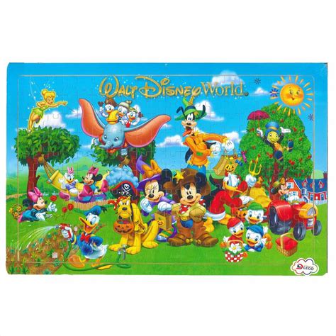 Super Rompecabezas Madera De Personajes De Disney 200 Piezas Img 1