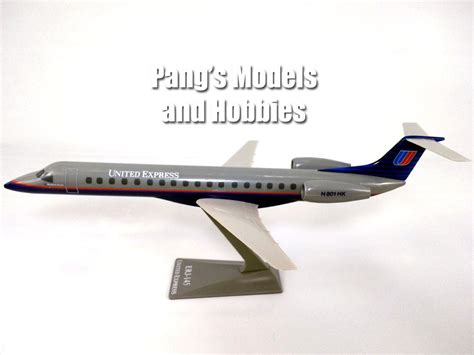 Embraer Erj145 Erj 145 United Express 1 100 Scale Plastic Model By F