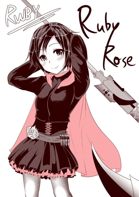 Ruby Rose Rwby Drawn By Bompay Danbooru Ruby Rose Rwby Drawn By Bompay Danbooru