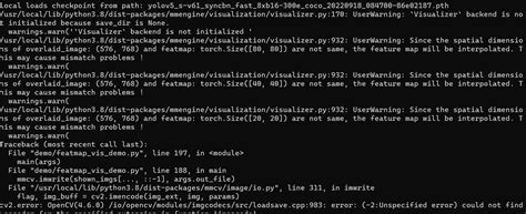 mmyolo的demo可视化特征图出错 · issue 197 · open mmlab mmyolo · github