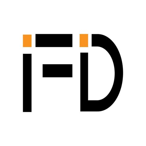 Premium Vector Fd Logo Design