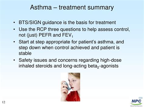 Ppt British Guideline On The Management Of Asthma Bts Sign British Guideline On The Management