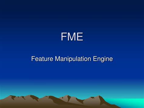 Ppt Fme Powerpoint Presentation Free Download Id6657718