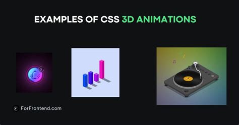 9 Css 3d Animations Forfrontend