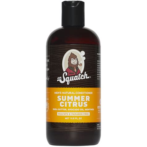 Summer Citrus Conditioner Dr Squatch Hair Care
