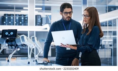Professional Multicultural Team Female Male Engineers Stock Photo Shutterstock