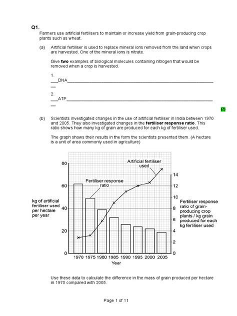 Nitrogen Cycle Questions Pdf Fertilizer Ammonium
