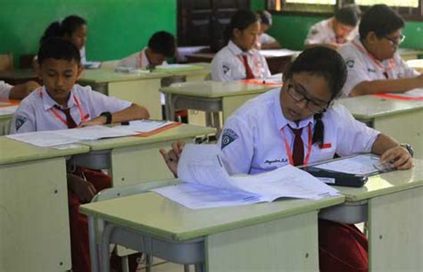 Ujian Sekolah Di Sd Diganti Usbn 8 Mata Pelajaran Fajar