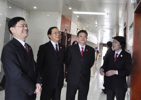省高院张兵副院长一行莅临安庆市宜秀区法院调研 宜秀要闻 宜秀网