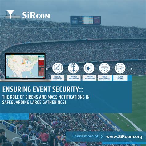 Sircom Ensuring Event Security The Role Of Sirens And Mass Notifications In Safeguarding