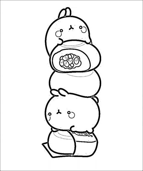 몰랑이 캐릭터 색칠공부 도안 이미지 프린트 자료 모음 네이버 블로그