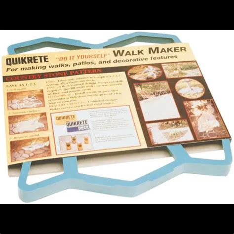 Quikrete 6921 32 Walk Maker Quikrete Country Stone Pattern