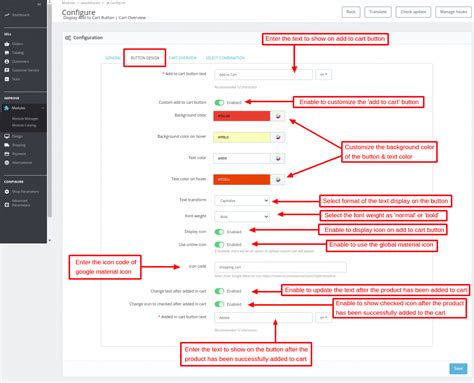 Prestashop Product List Add To Cart Button Cart Overview