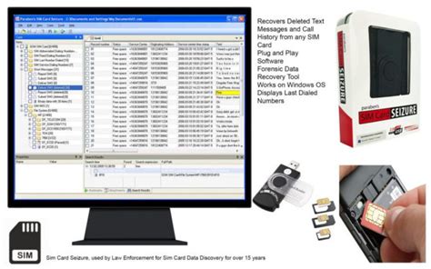 SIM Card Reader Investigative Forensic Analyst Grade