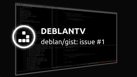 Livecoding Deblan Gist Issue 1 YouTube