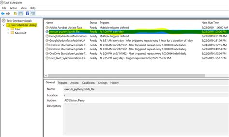 How To Execute A Task Hourly In Task Scheduler Tech Rando