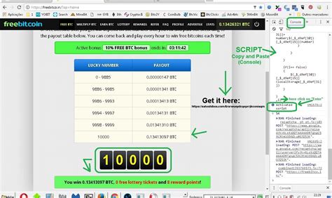 Freebitco In Script App