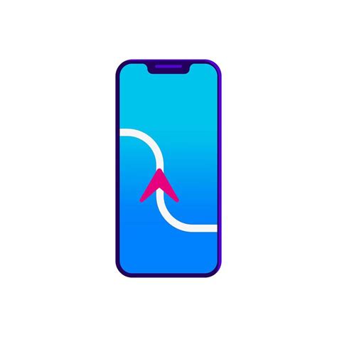 Mobile Gps Navigation On Laptop And Smartphone Icon Vector