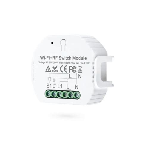 Tuya Wifi Rf Curtain Switch Module High Quality 1gang Smart Roller