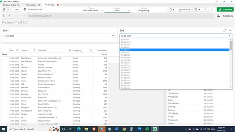 Solved Apply Selections Or Filter Data Based On 2 Dates Qlik