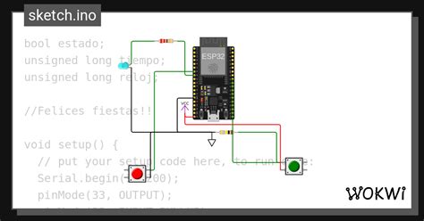 ESP Stairs Light Wokwi ESP STM Arduino Simulator