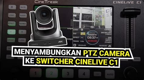 Cara Setting Kamera PTZ Agar Tersambung Ke Controller Switcher