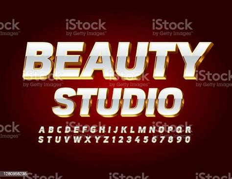 벡터 글래머 엠블럼 뷰티 스튜디오 흰색과 금 알파벳 문자 와 숫자 0명에 대한 스톡 벡터 아트 및 기타 이미지 0명 그래픽 프린트 금 금속 Istock