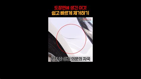 자동차에 안지워지는 게 묻었다면 요렇게 해보세요 Youtube