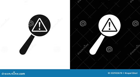 Problem Identification Icon Logo Sign Vector Outline Cartoondealer